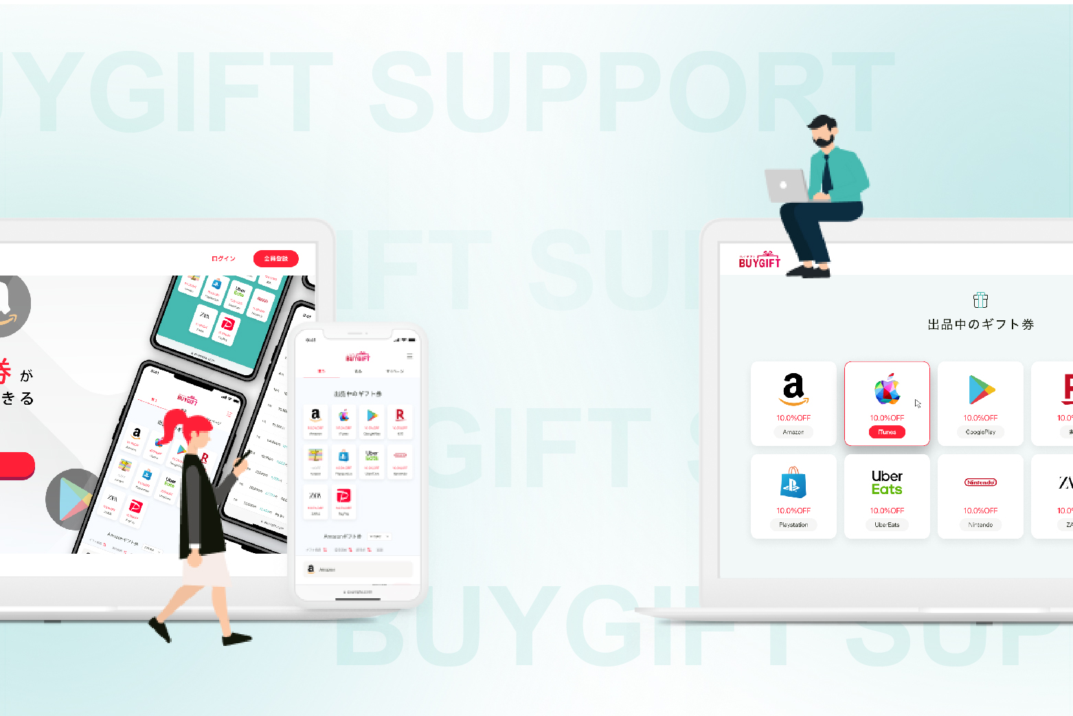 BUYGIFTサポート｜ギフト券購入するならバイギフトにおまかせ